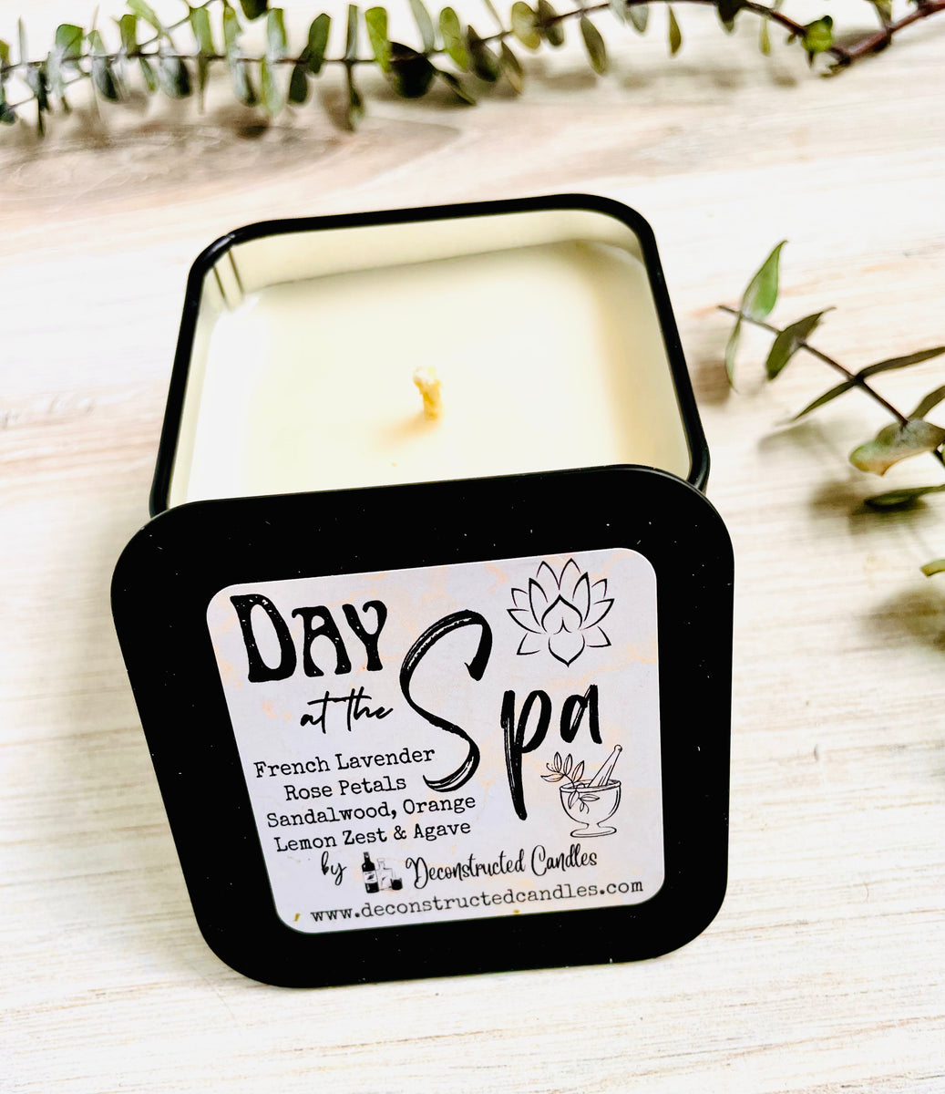 “Spa Day” Deluxe Wooden Gift Box - Scent Box - Bath & Beauty gift set ...